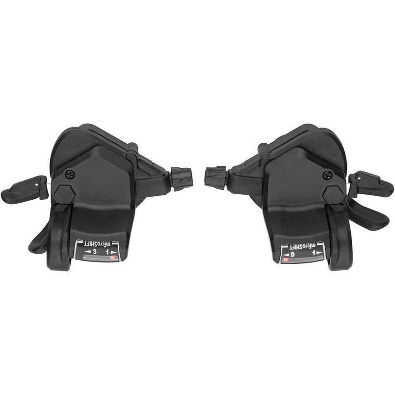 Купити Манетки MicroSHIFT TS39-9 3x9s (пара) з індикатором, тросики ...